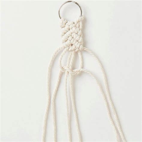 Kit de Macramé Portes clés Rico Design