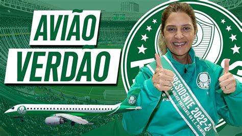 CONHEÇA O NOVO AVIÃO DO PALMEIRAS YouTube