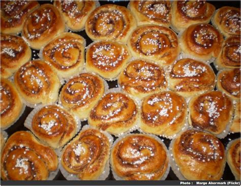 Kanelbullar Recette suedoise Kanelbulle brioche à la cannelle