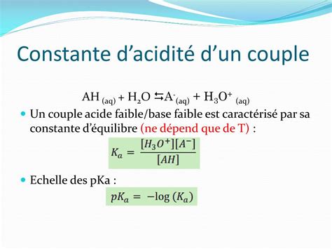 PPT Acides Bases Théorie de Brönsted PowerPoint Presentation free
