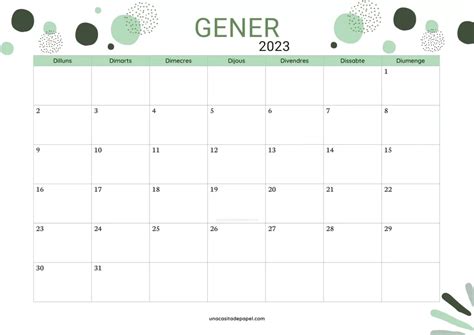 Calendari Catal Para Imprimir Pdf
