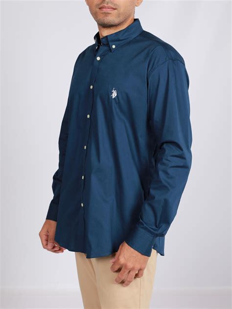 Ripley CAMISA MANGA LARGA HOMBRE US POLO ASSN ALGODÓN
