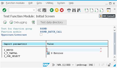sap® privilege escalation through abap code injection in sap® business warehouse sec consult