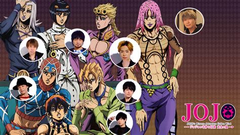 Golden Wind Cast Comment On JoJo Anime S 10th Anniversary