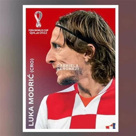 Figurinha Copa Do Mundo 2022 Coca Cola Luka Modric C4