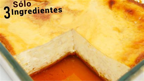 EL POSTRE MAS RICO Y FÁCIL en MINUTOS SOLO 3 INGREDIENTES y SIN