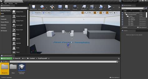 working with maps unreal engine documentation