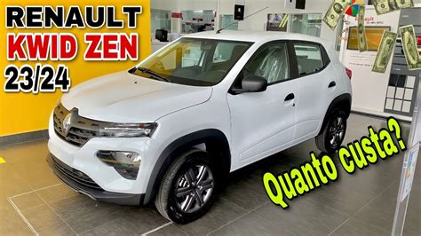 NOVO RENAULT KWID ZEN 2024 MUDOU ALGUMA COISA Veja YouTube