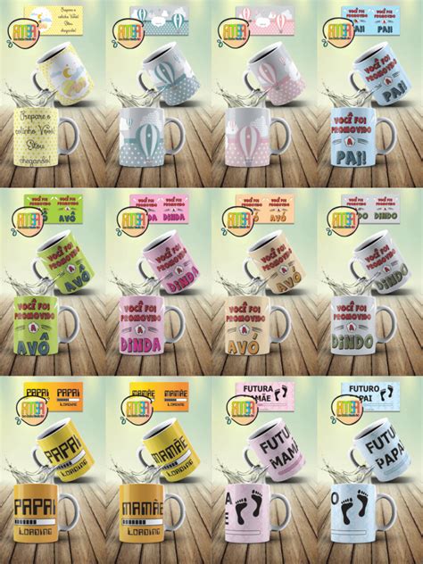 Pack Nascimento Caneca Ana Melim Studio Art