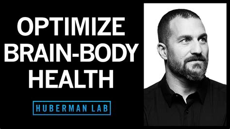 How To Optimize Your Brain Body Function Health Youtube