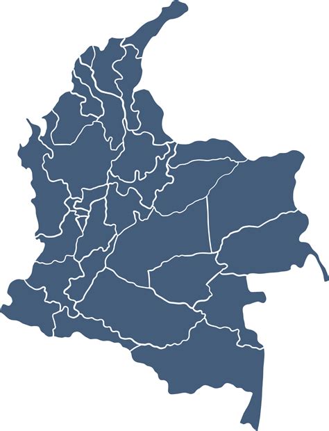 Doodle Dibujo A Mano Alzada Del Mapa De Colombia Png