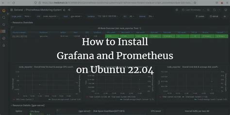 how to install and configure prometheus with grafana