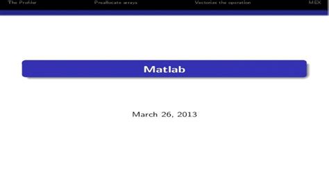 matlab figueroa teaching stat541 intromatlab · matlab a numerical computing