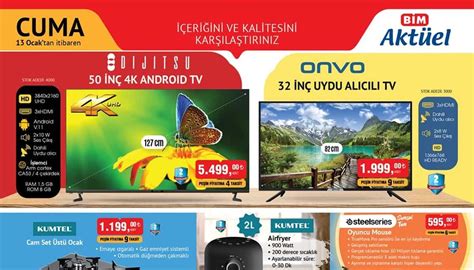 BİM 13 OCAK 2023 KATALOĞU AKTÜELBUL