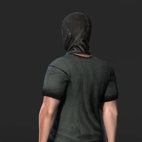 Archivo 3D Personaje Animado Del Juego En 3D Gang Man Rigged Modelo En