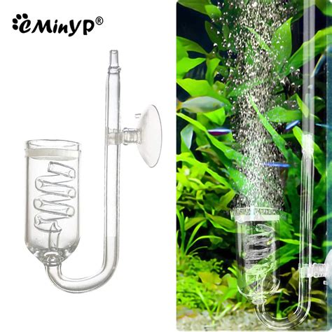 Diffuseur De CO2 En Spirale De Verre Pour Aquarium Atomiseur De Dioxyde