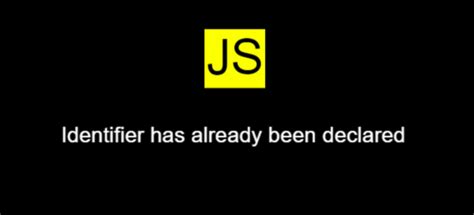 fixing javascript error identifier has already been declared learnshareit