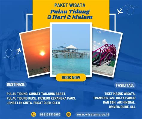 Paket Wisata Pulau Tidung 3 Hari 2 Malam WisataMu