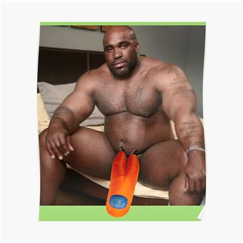 Big Dick Black Guy Meme Barry Wood Poster For Sale By Flookav Redbubble