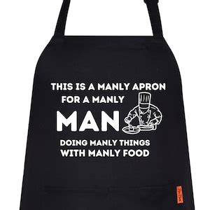 This Is A Manly Apron Funny Aprons For Women S Novelty Chef Kitchen