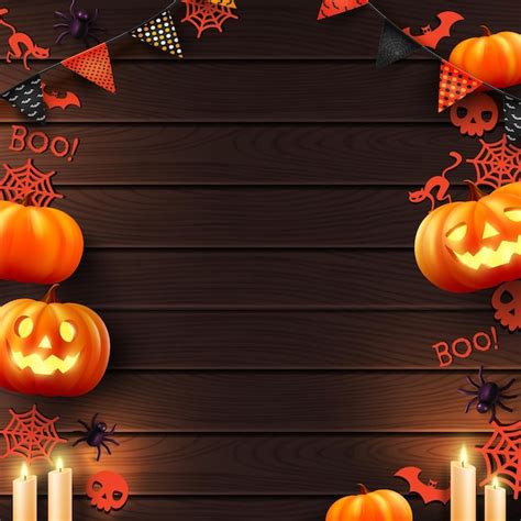 Pumpkin Halloween Background