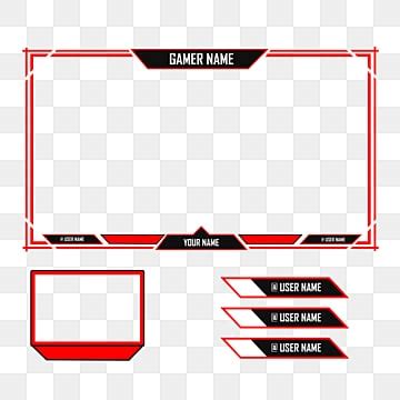 Stream Overlays Png Image Maroon Overlay Streaming Maroon Dark Red