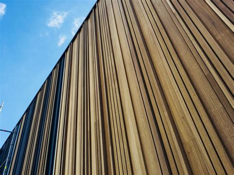 Verticale Gevelbekleding Hout Mdf Lakken Hoogglans