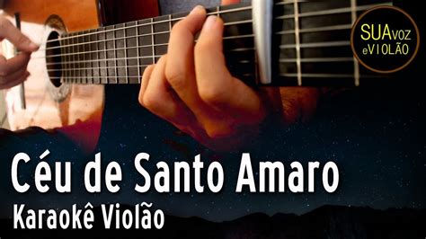 Céu de Santo Amaro Karaokê Violão Flávio Venturini Bach