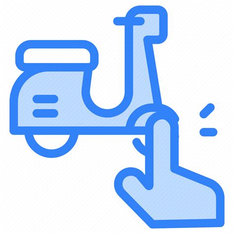 Scooter Motorcycle Motorbike Transportation Transport Tap Choose