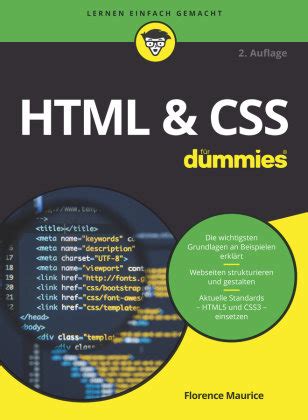 HTML CSS für Dummies Wiley VCH Dummies Książka w Empik