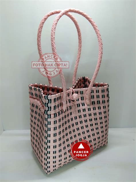 JUAL TAS ANYAM JALI JALI JOGJA TAS BELANJA JALI ANYAM TAS SANGKEK