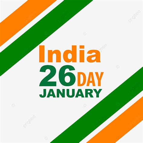 Indian Republic Day Vector Design Images 26 January 1950 Vector Delhi