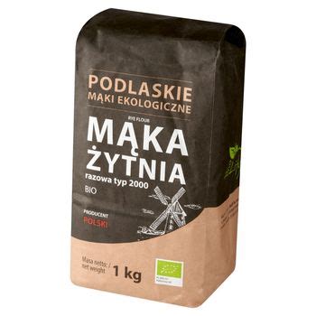 BioLife Mąka żytnia razowa bio typ 2000 1 kg Zakupy online z dostawą