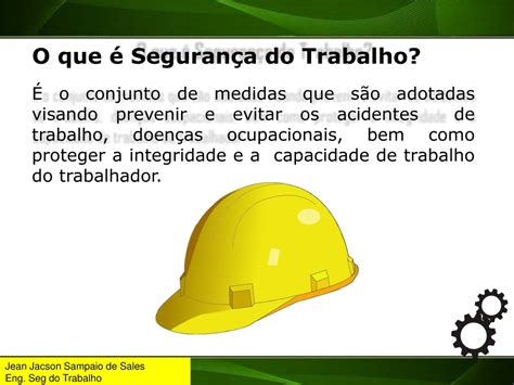 PPT Apresentação segurança do trabalho PowerPoint Presentation free