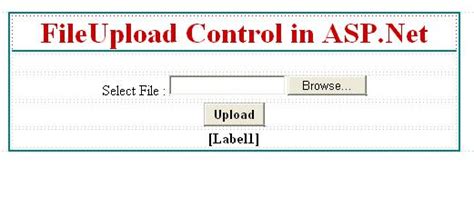 fileupload control in asp c