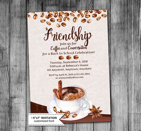 Invitation Card For A Get Together Party