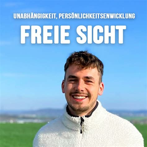 Freie Sicht Unabhängig und zufrieden Leben