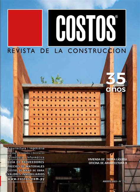 Calam O Revista Costos Edicion Agosto