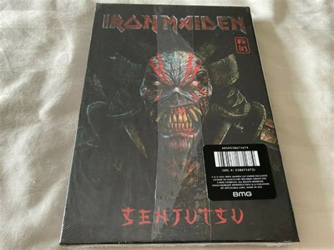 Iron Maiden Cd Duplo Senjutsu Deluxe Longbox Lacrado Frete grátis