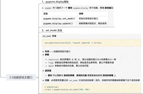 python项目——飞机大战——2、使用pygame创建图形窗口 pygame通过什么子模块创建图形界面窗口。 csdn博客