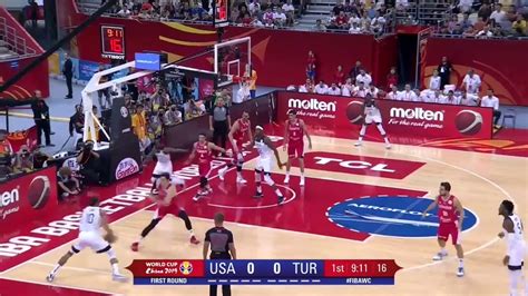 USA Vs Turkey FIBA World Cup 2019 Full Game Highlights YouTube