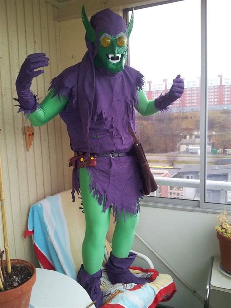Spiderman Green Goblin Costume