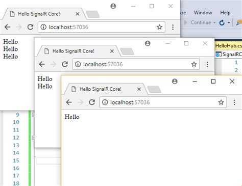 SignalR Core Hello World Gigi Labs