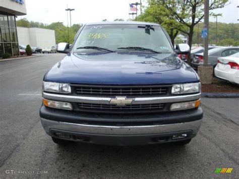 2000 Indigo Blue Metallic Chevrolet Silverado 1500 Z71 Extended Cab 4x4