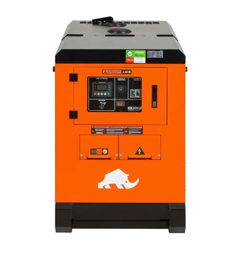 Generador eléctrico insonorizado monofásico diésel GSS14D 12kVA uso