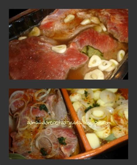 As Minhas Receitas Guida Vitela Assada Batatinhas