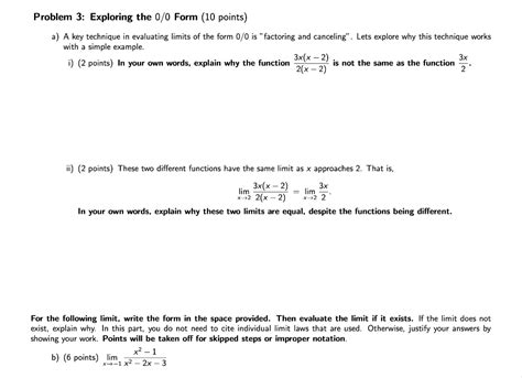 solved a a key technique in evaluating limits of the form