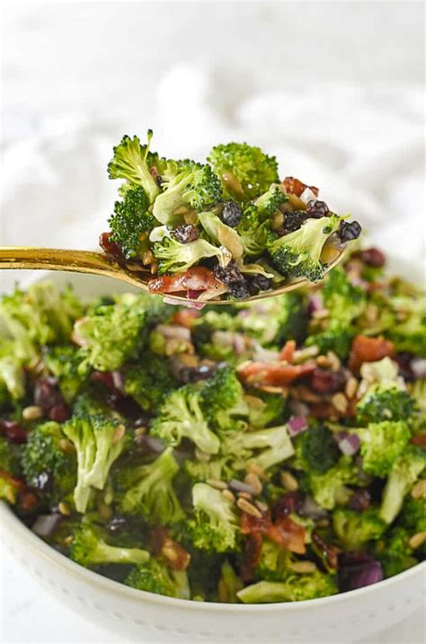 Classic Broccoli Salad Recipe By Leigh Anne Wilkes