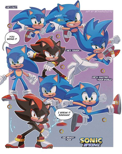 Sonic Prime Shadow Shadow The Hedgehog Wallpaper Fanpop