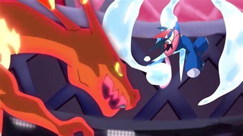 Charizard Vs Greninja Battle Bond K Pokemon Amv Youtube